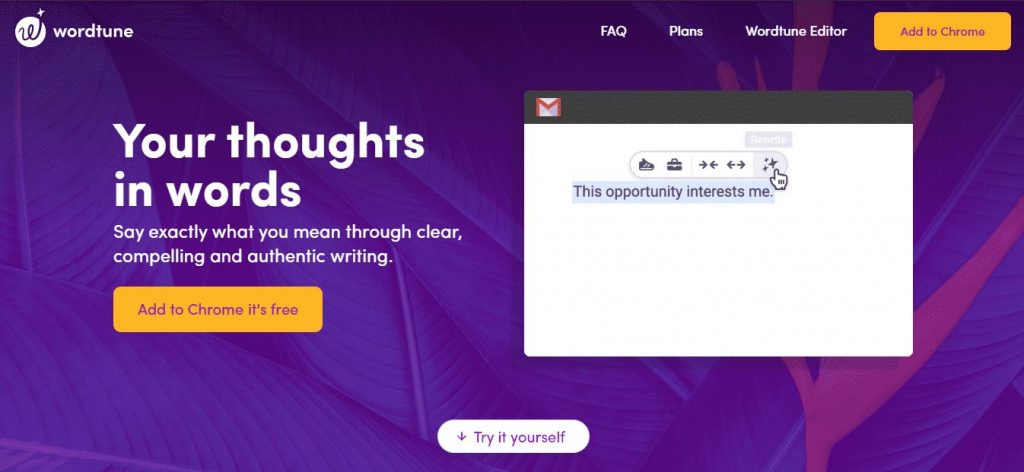 Wordtune Review: A Best AI Writing Tool in 2021?